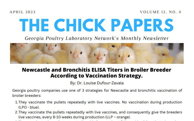 The Chick Papers | Georgia Poultry Laboratory Network