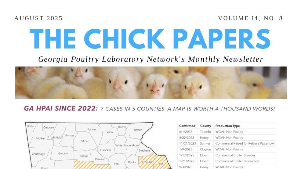 The Chick Papers | Georgia Poultry Laboratory Network